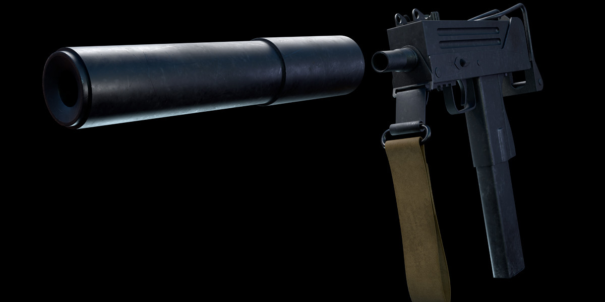 ArtStation - INGRAM M10 SMG | 3D Model | Resources