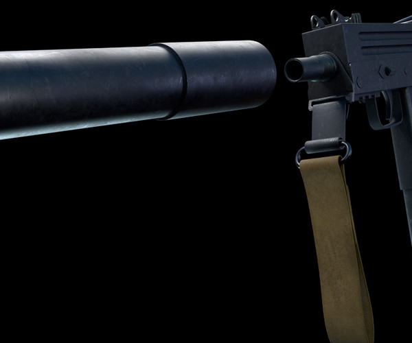 ArtStation - INGRAM M10 SMG | 3D Model | Resources