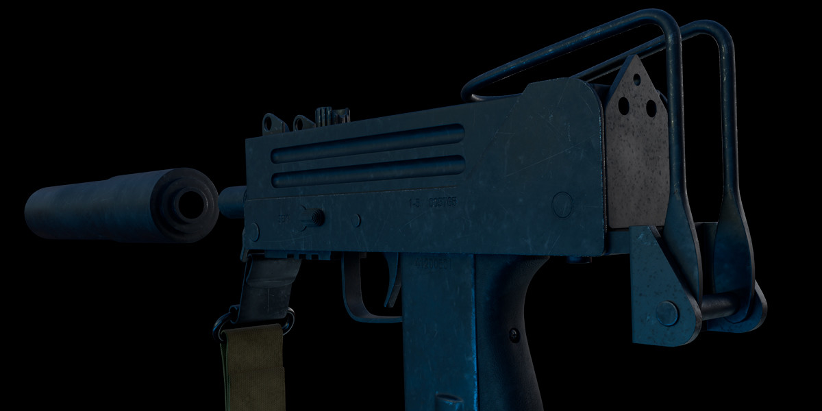 ArtStation - INGRAM M10 SMG | 3D Model | Resources