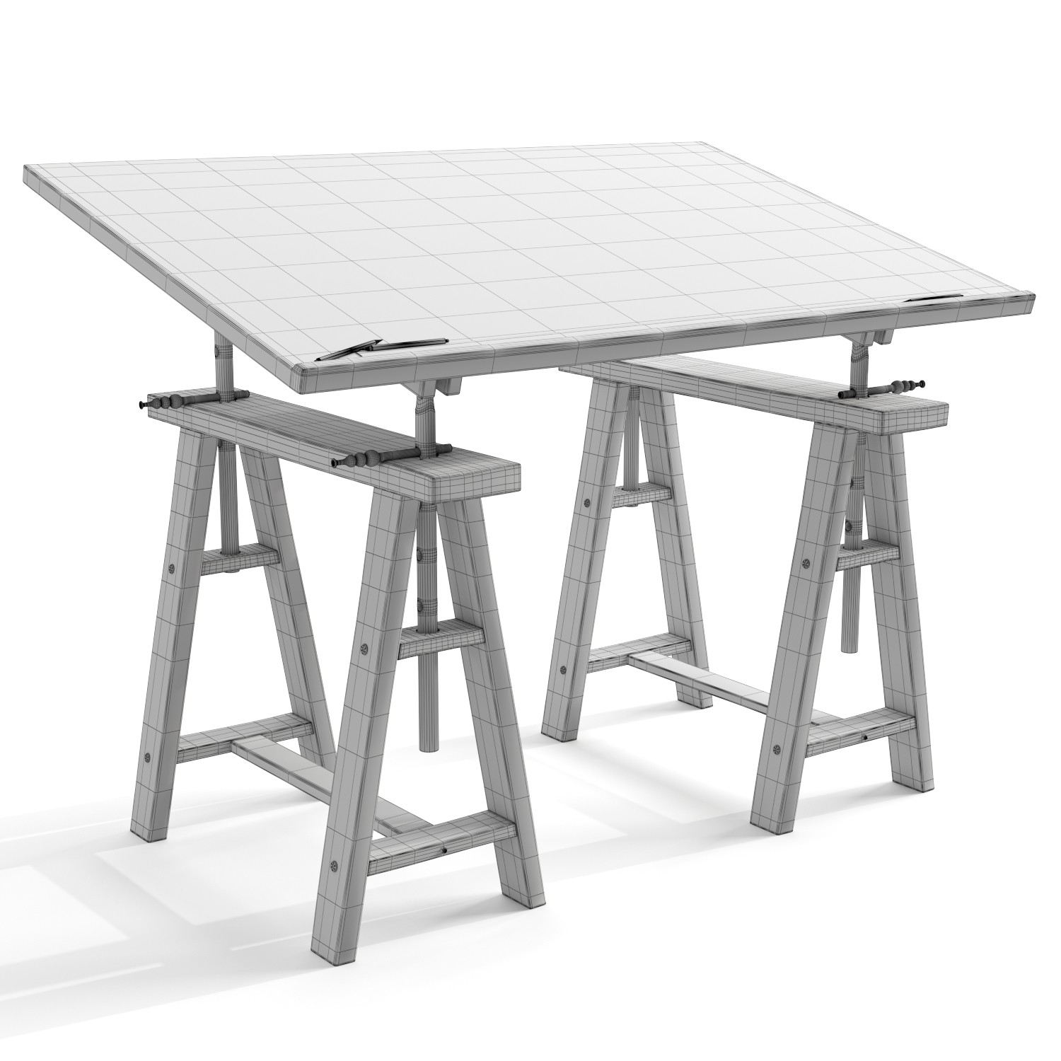 ArtStation - Old Drafting Table | Resources