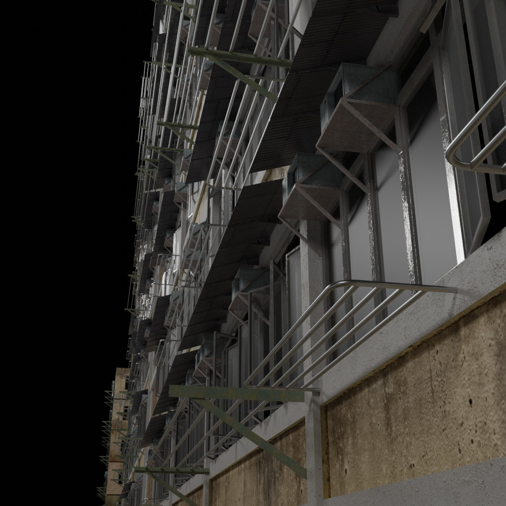 ArtStation - Dystopian Building Pack Vol.1 | Resources