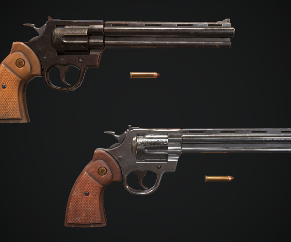 ArtStation - Revolver | Game Assets