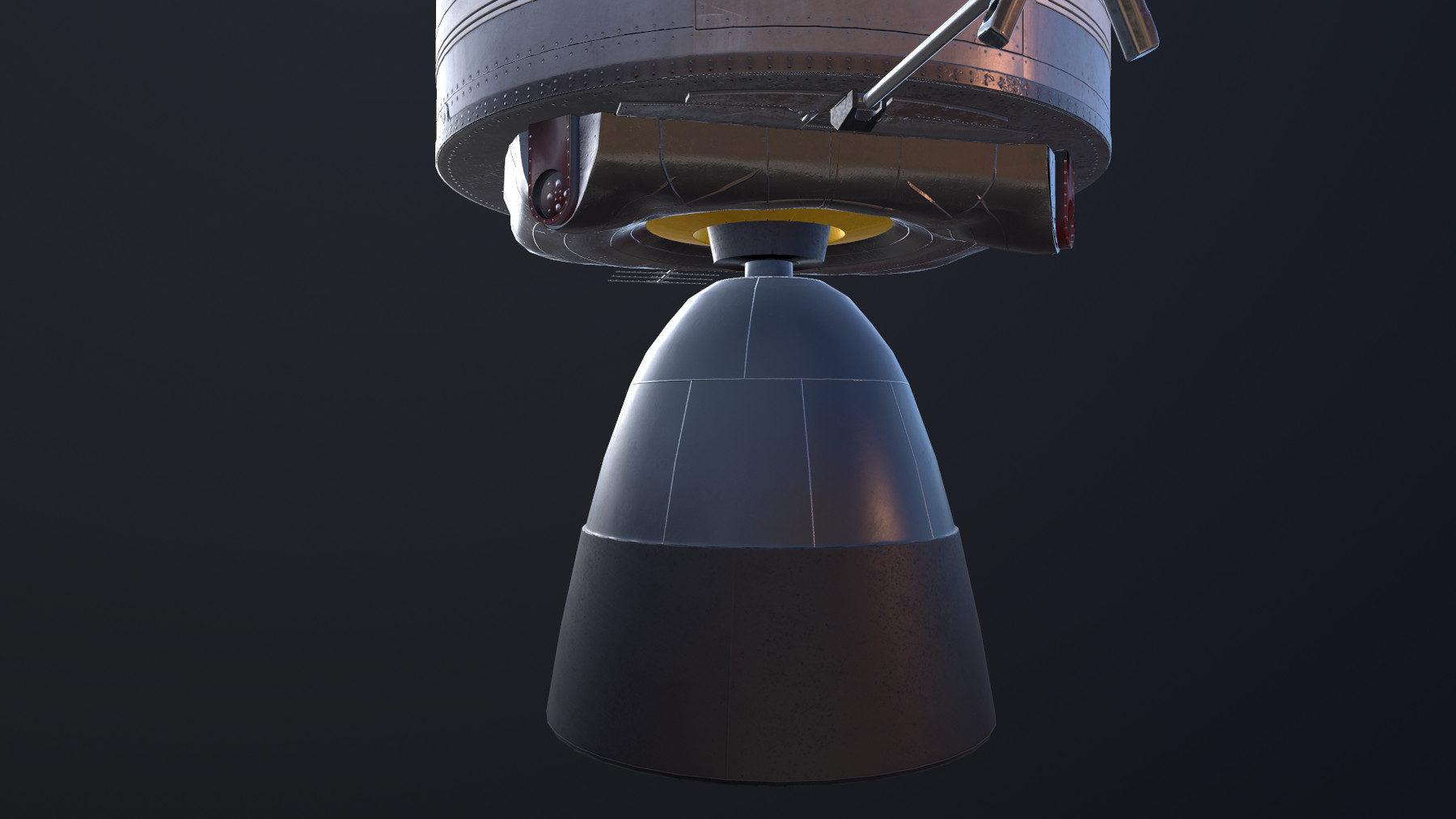 ArtStation - Apollo command and service module - 3D model | Game Assets