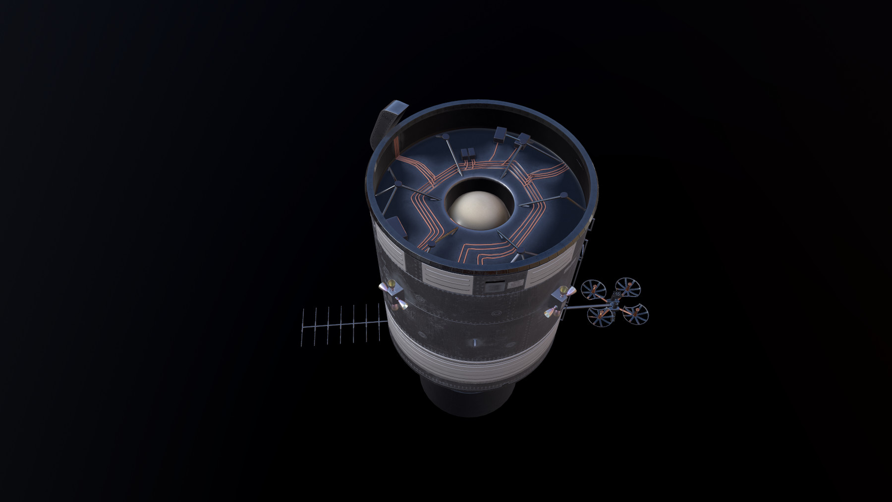 Artstation Apollo Command And Service Module 3d Model Game Assets