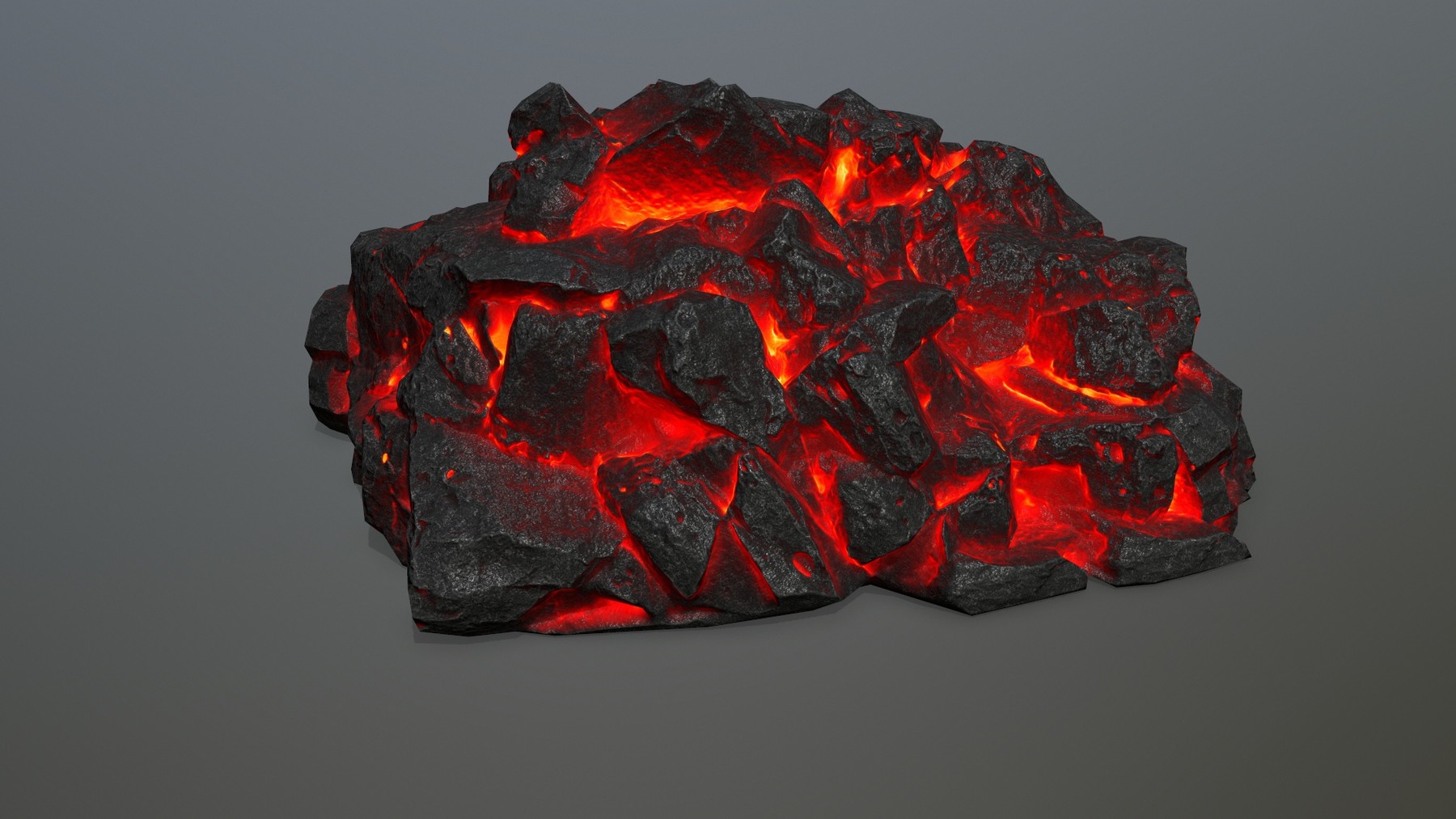 ArtStation - lava rocks set | Game Assets