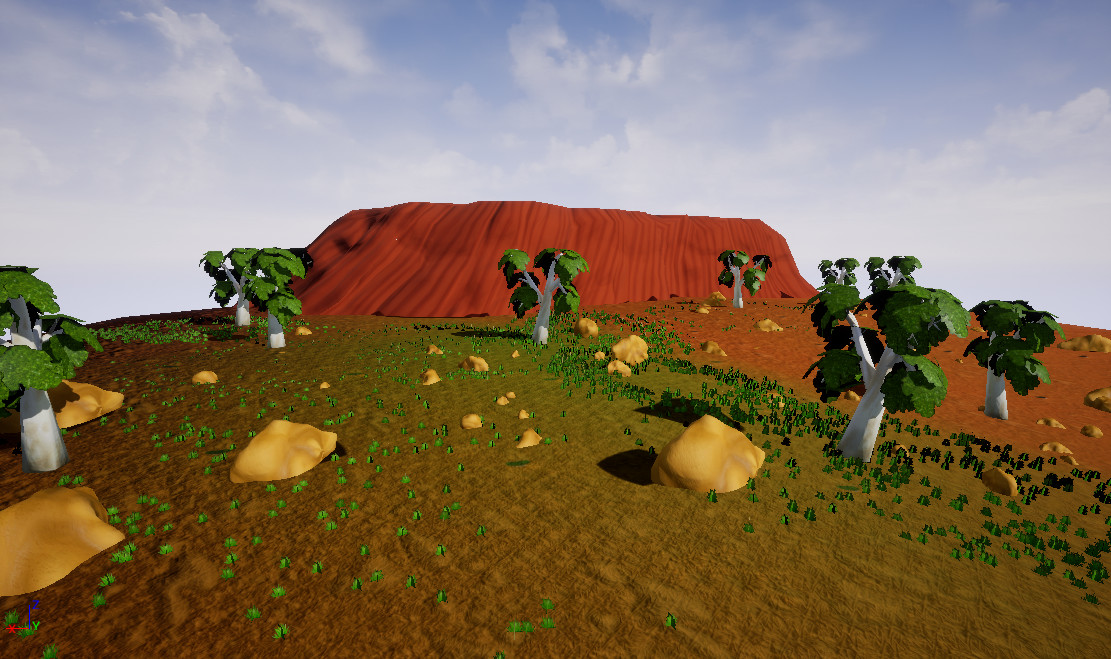 ArtStation - Stylized Australian Outback | Resources