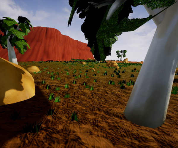 ArtStation - Stylized Australian Outback | Resources