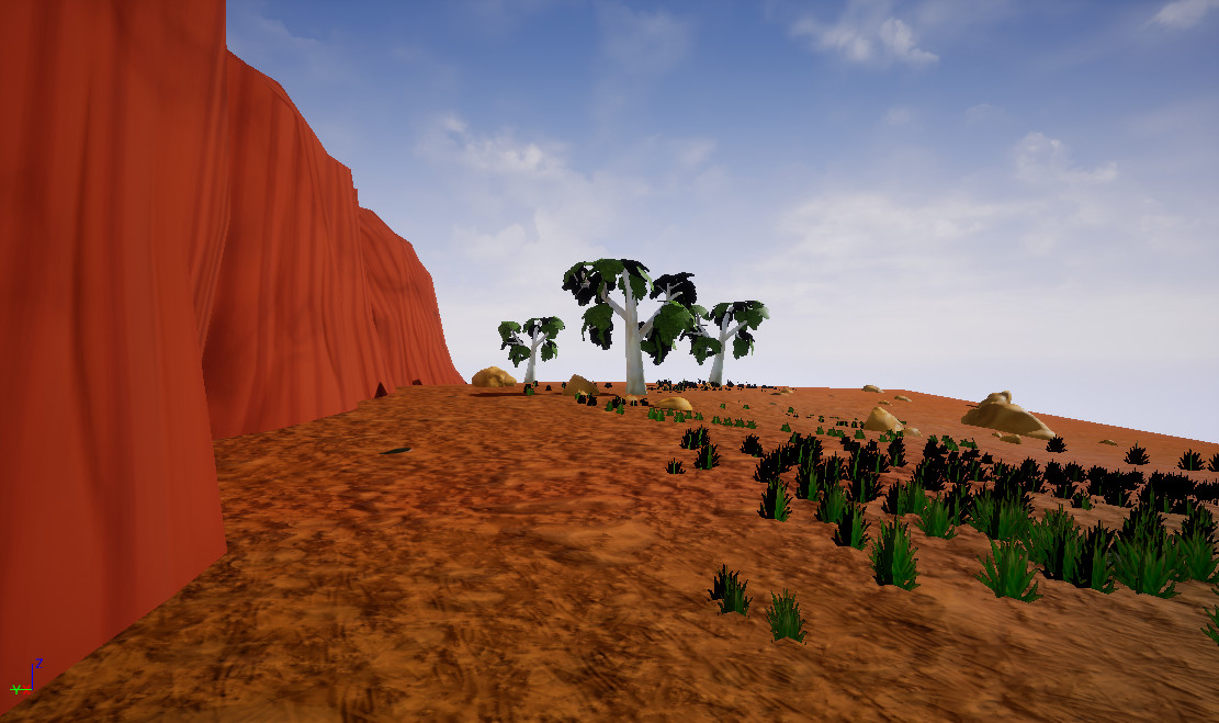 ArtStation - Stylized Australian Outback | Resources