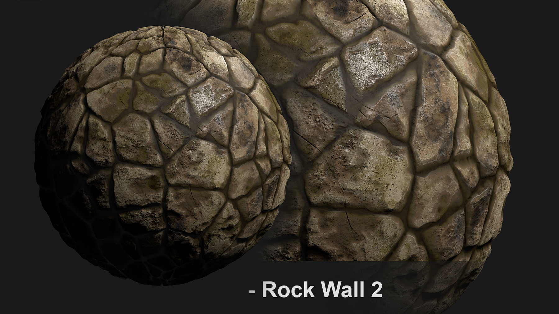 ArtStation - 3 Rock Architecture Rustic Customizable Materials | Resources