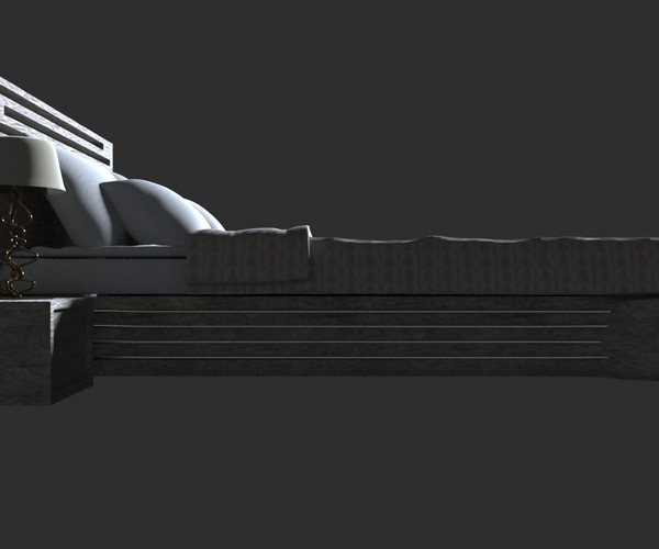 ArtStation - Brown Bed | Resources