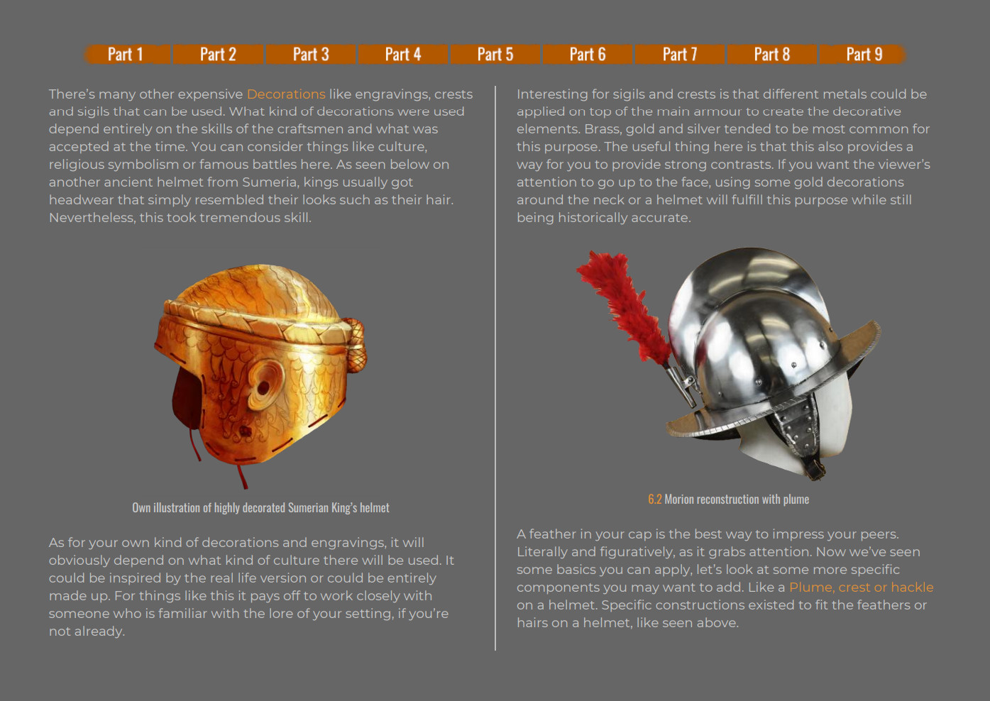 ArtStation - Historical Armour Designs (Analyzing & Applying) | Tutorials