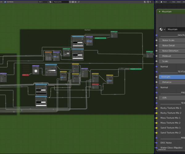 ArtStation - PGM Shader; Mountains | Resources