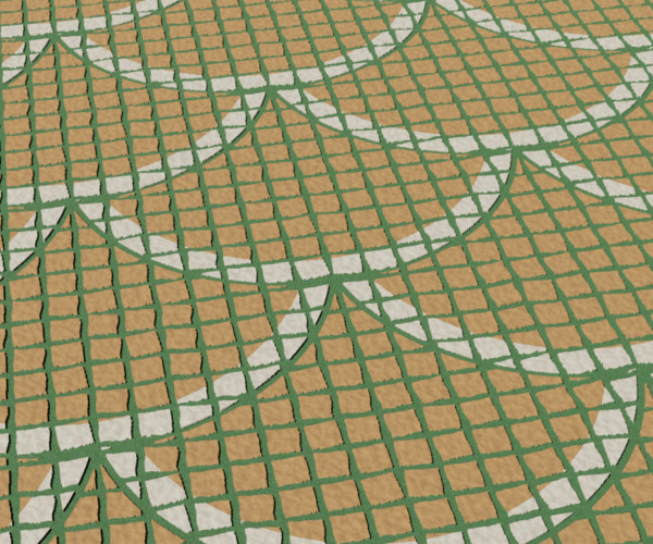 ArtStation - Procedural cobblestone fan pattern for Blender | Resources ArtStation - Procedural cobblestone fan pattern for Blender | Resources