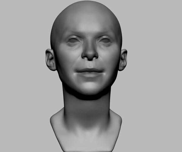 ArtStation - Base Female Head 04 | Resources