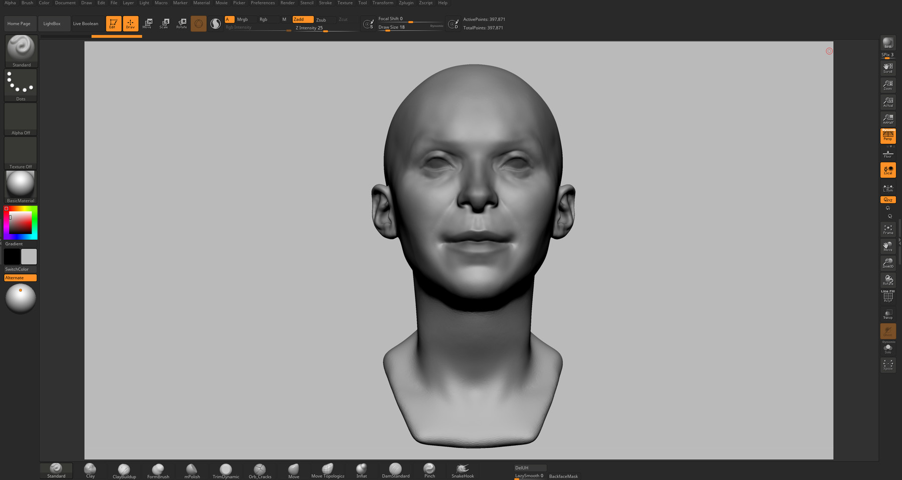 ArtStation - Base Female Head 04 | Resources