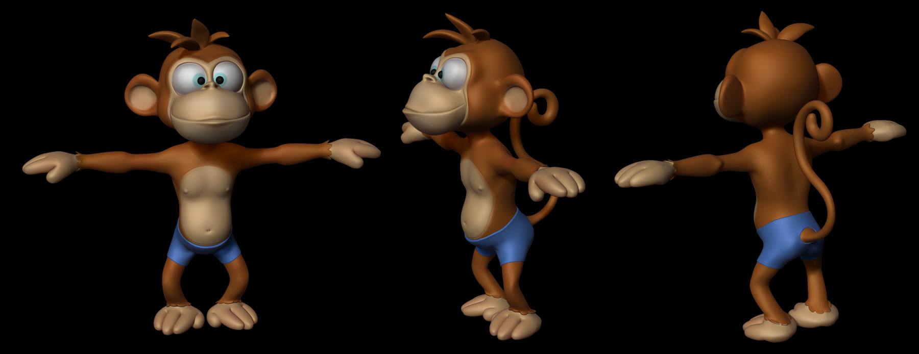 ArtStation - Stylized Monkey Basemesh | Resources