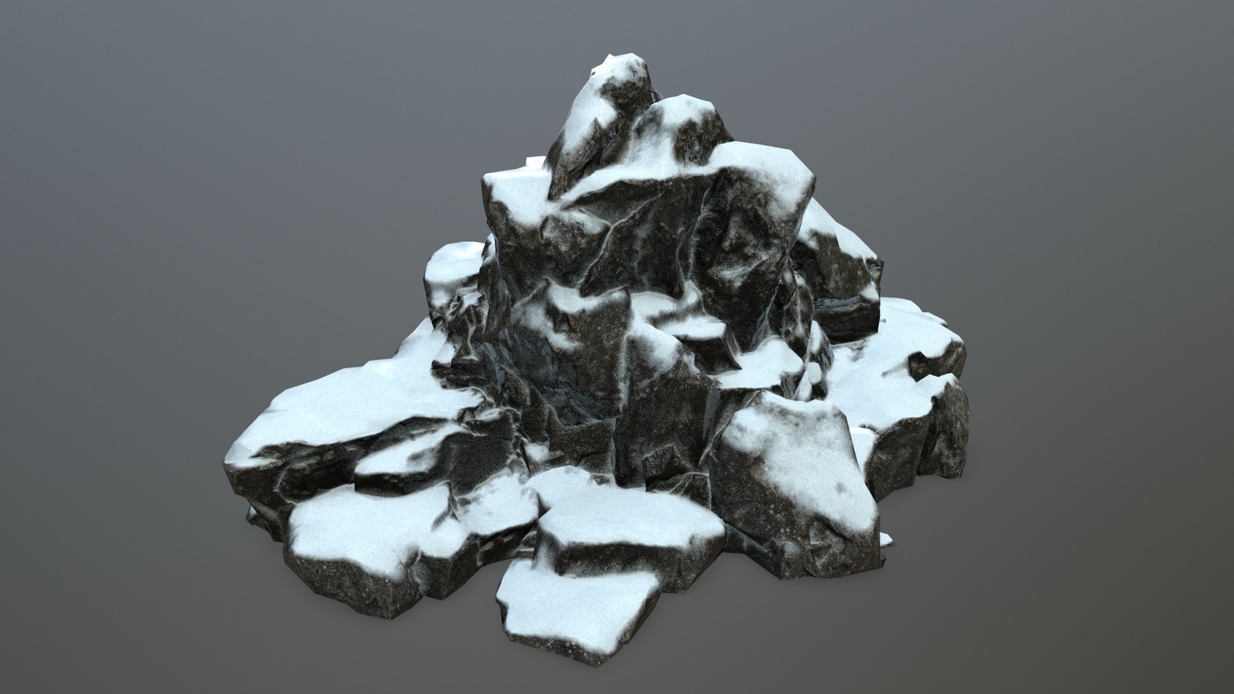 ArtStation - snow rocks | Game Assets