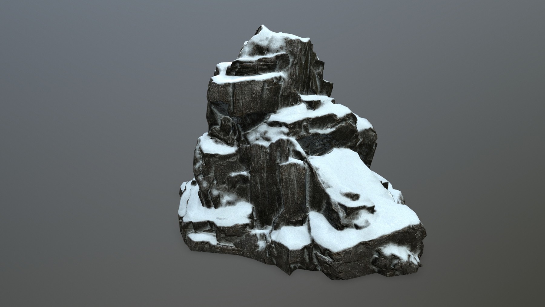 ArtStation - snow rocks | Game Assets