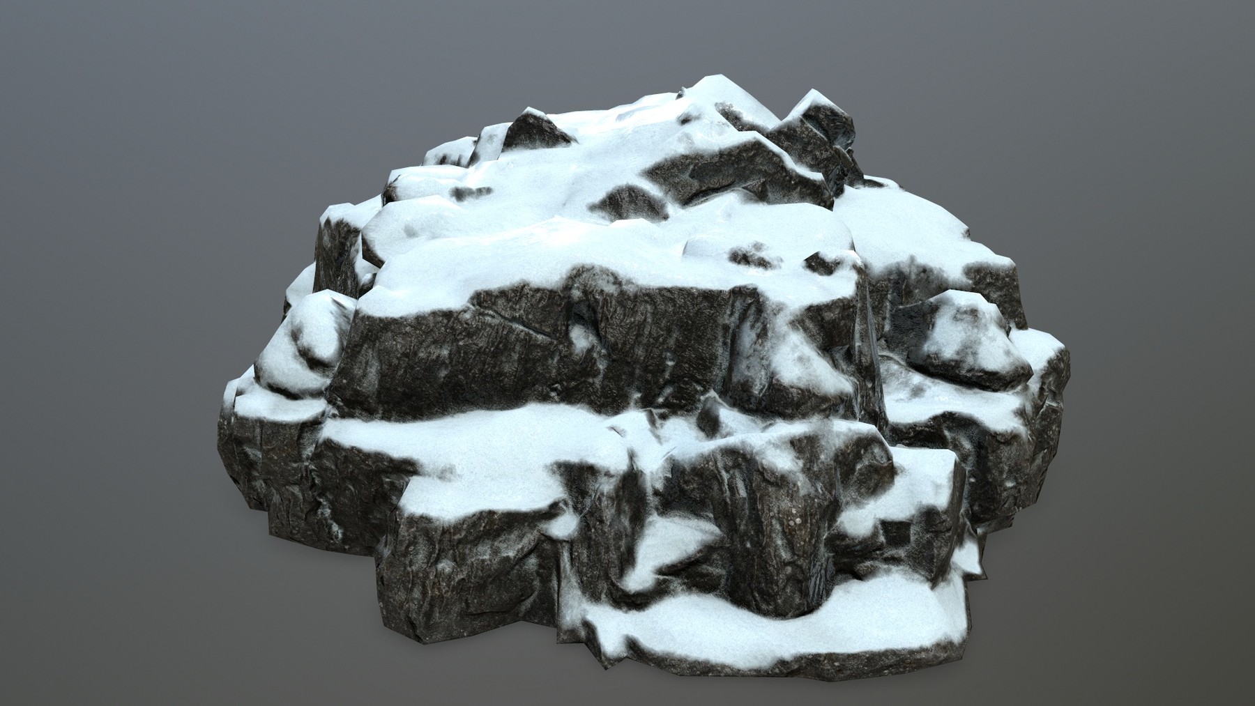 ArtStation - snow rocks | Game Assets