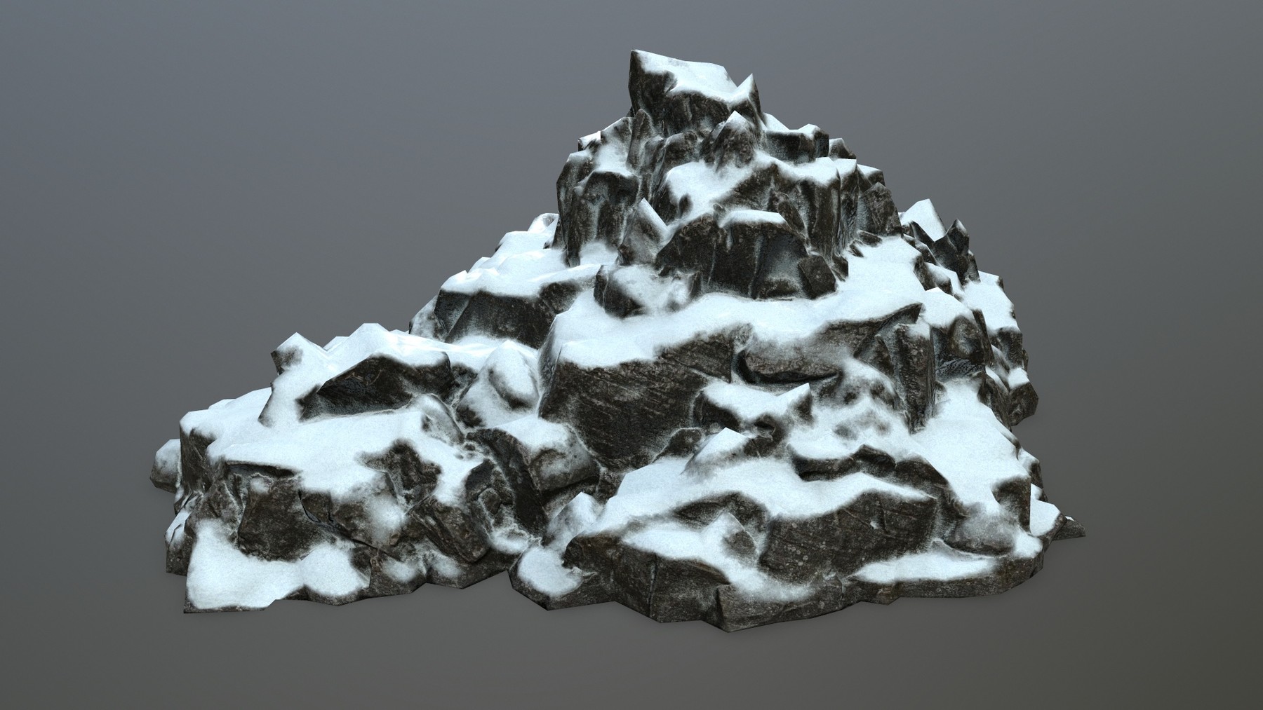 ArtStation - snow rocks | Game Assets