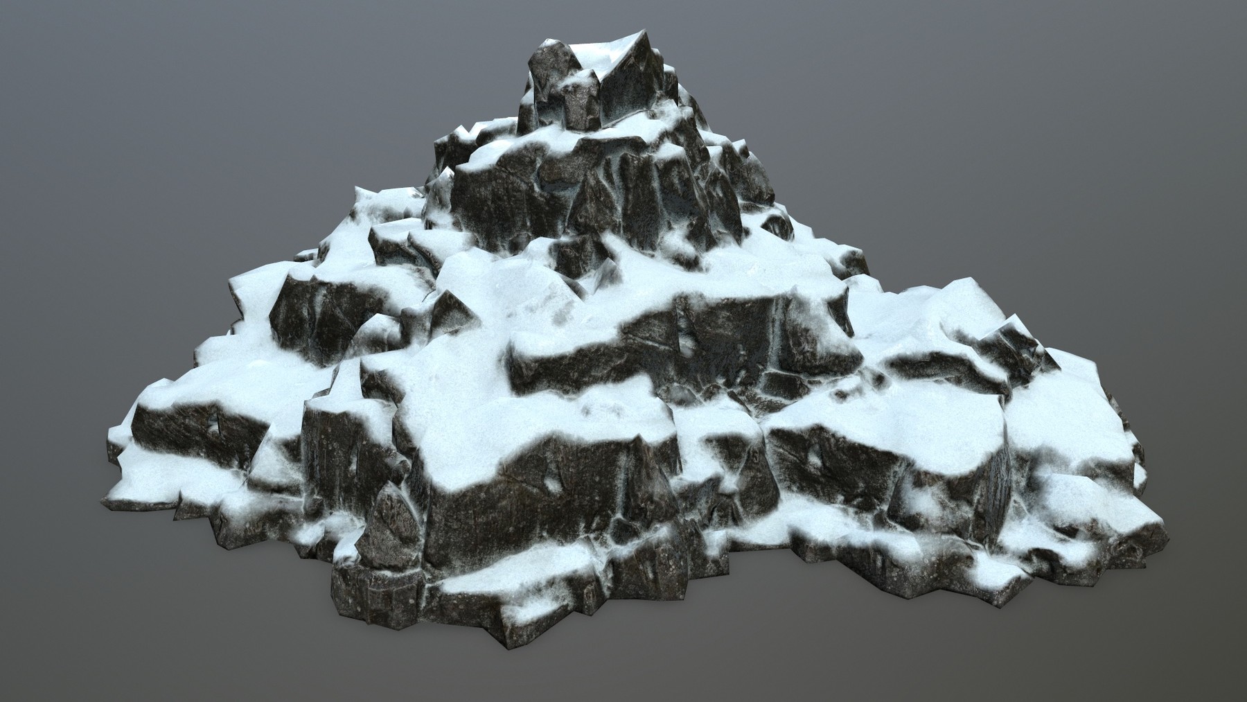 ArtStation - snow rocks | Game Assets