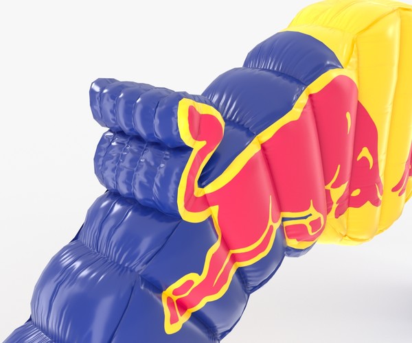 ArtStation - Red Bull Inflatable Arch Low-poly 3D model | Resources
