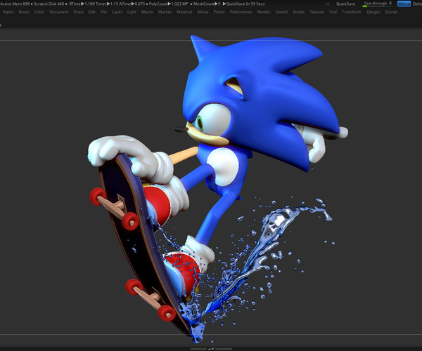 ArtStation - Sonic the Hedgehog | Game Assets