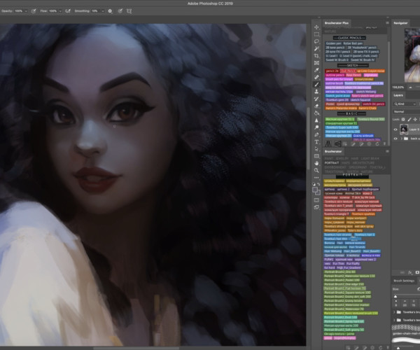ArtStation - Portrait composition_ENG/RUS | Tutorials