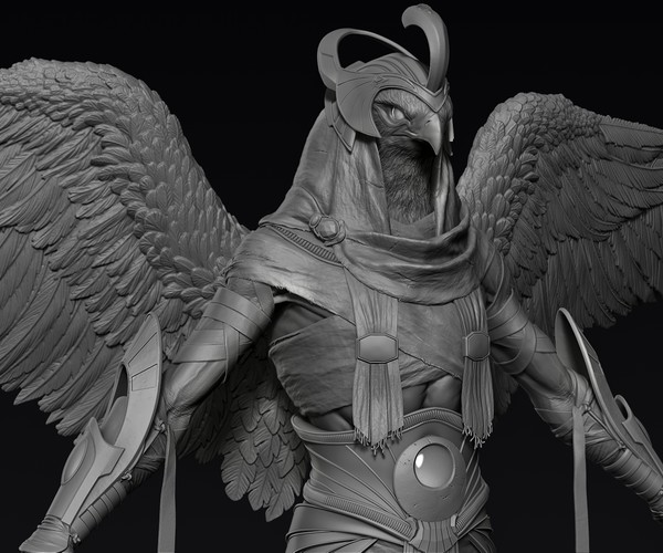 ArtStation - Horus Zbrush Model | Resources