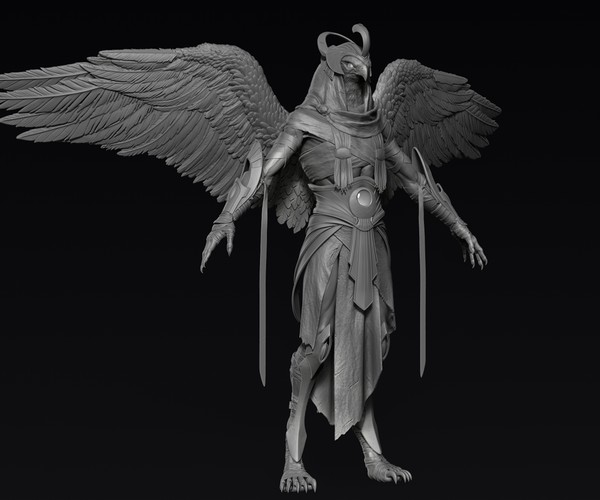 ArtStation - Horus Zbrush Model | Resources