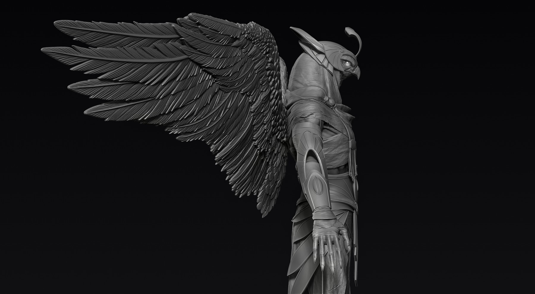 ArtStation - Horus Zbrush Model | Resources