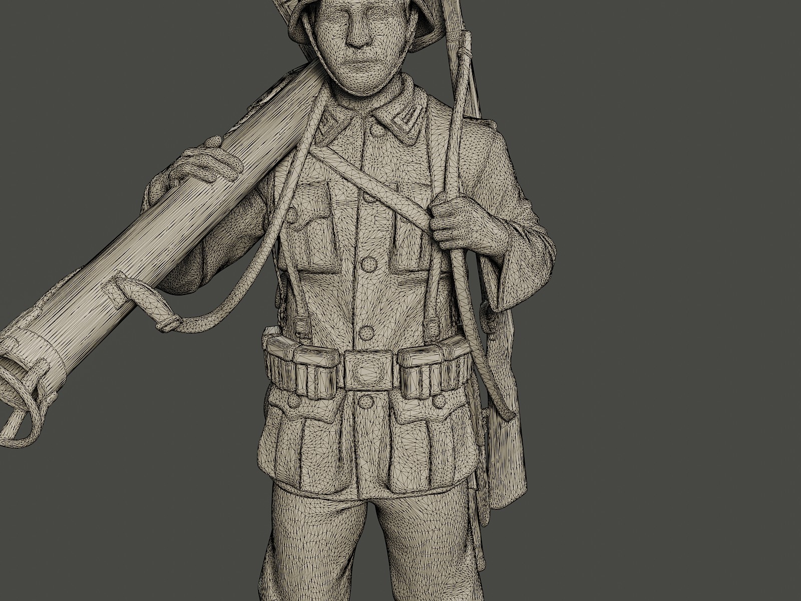 ArtStation - German soldier ww2 Stand up G4 | Resources