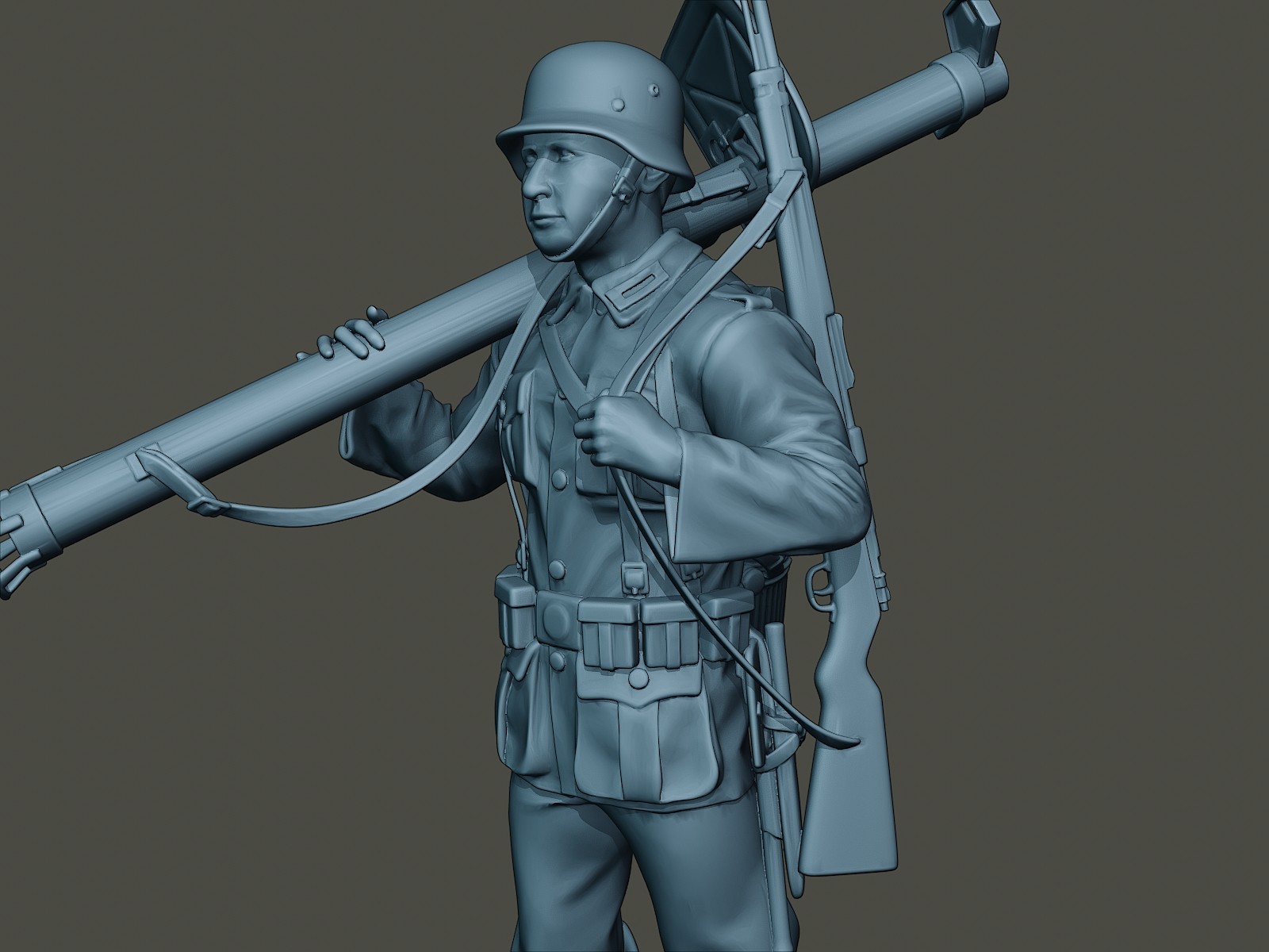 ArtStation - German soldier ww2 Stand up G4 | Resources
