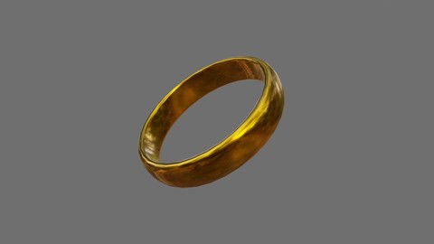 ArtStation - Gold Ring - Game Asset | Game Assets