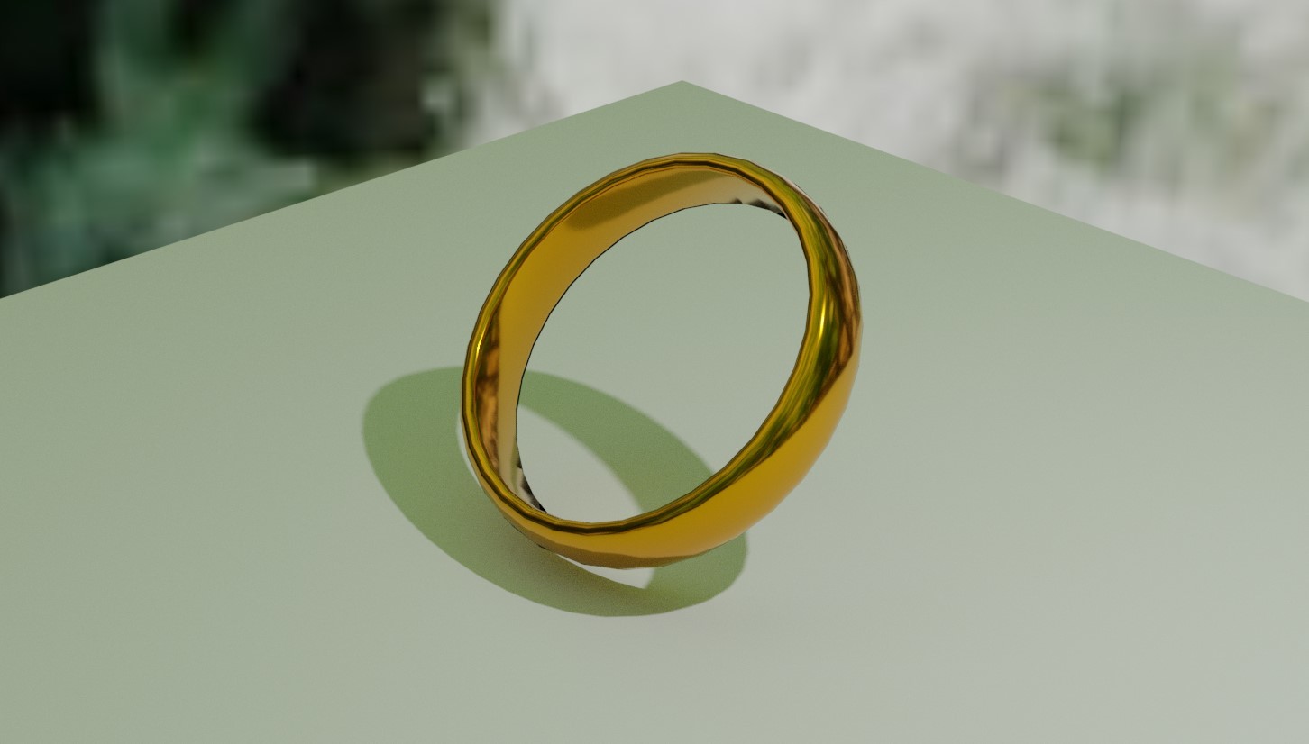 ArtStation - Gold Ring - Game Asset | Game Assets