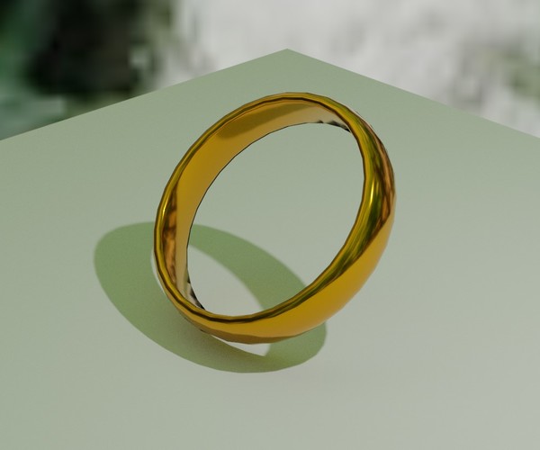ArtStation - Gold Ring - Game Asset | Game Assets