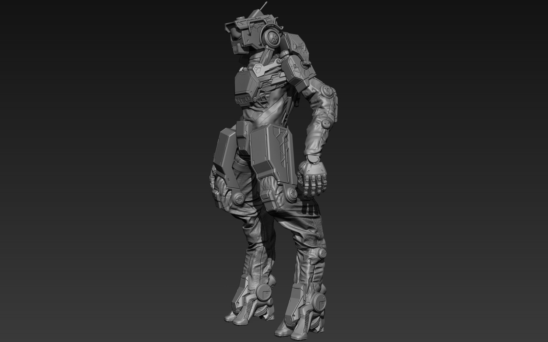 ArtStation - Droid 01 Zbrush Concept | Resources