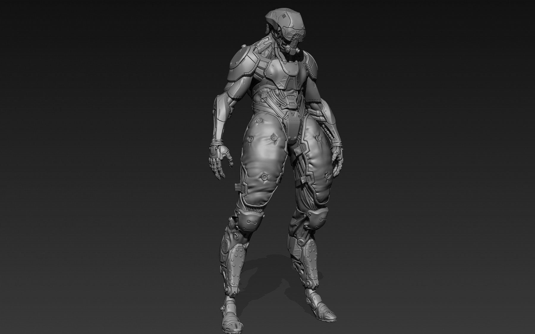 ArtStation - Droid 02 Zbrush Concept | Resources