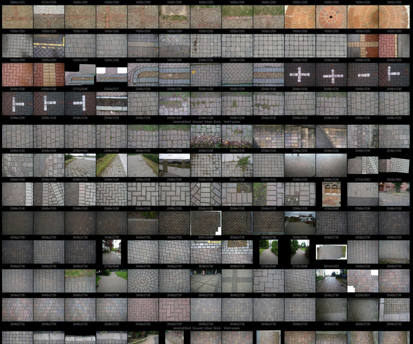 ArtStation - Ground Texture Reference 2 - Urban | Resources