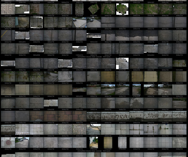 ArtStation - Ground Texture Reference 2 - Urban | Resources