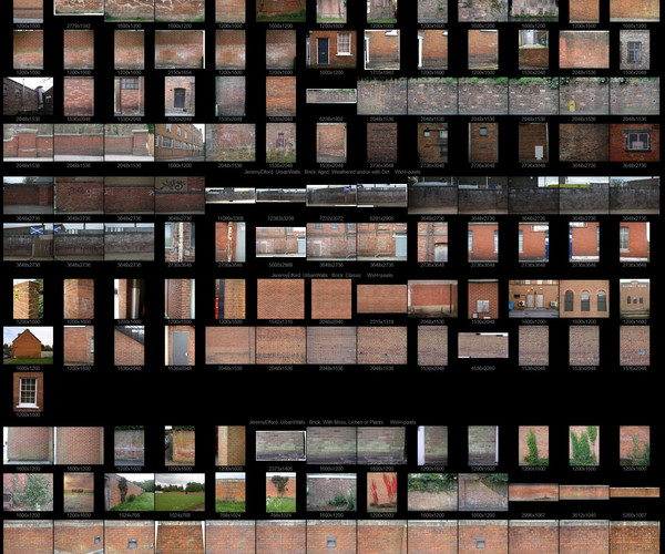 ArtStation - Wall Texture Reference 1 | Resources