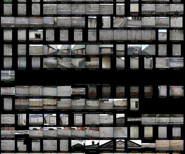 ArtStation - Wall Texture Reference 1 | Resources