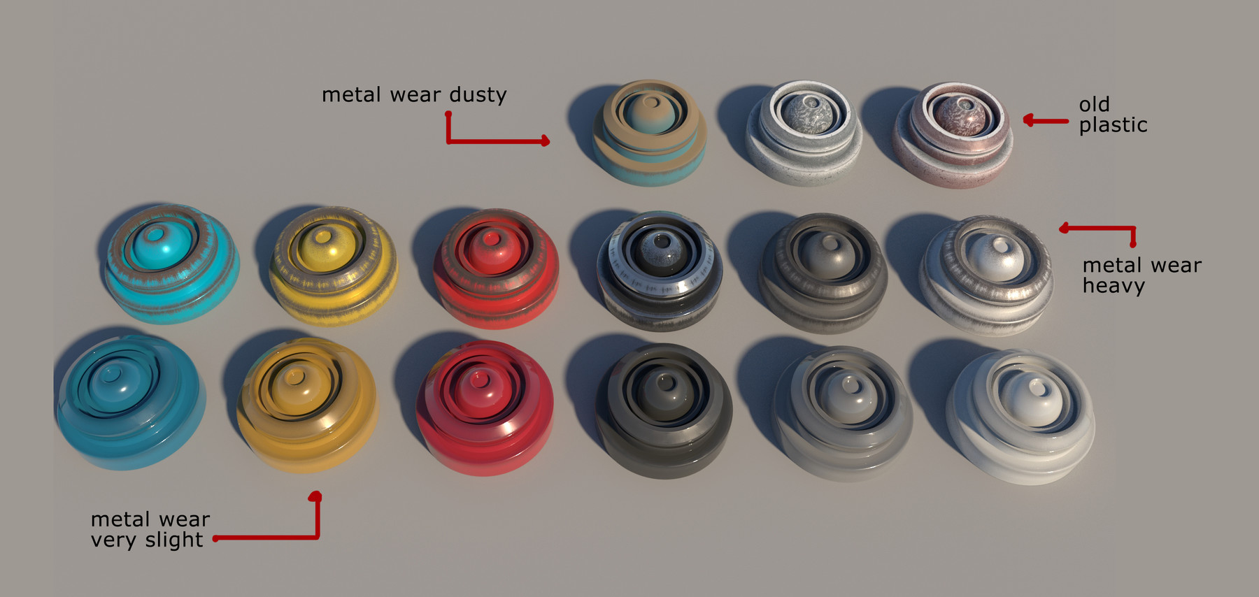 ArtStation - Procedural Shaders | Game Assets