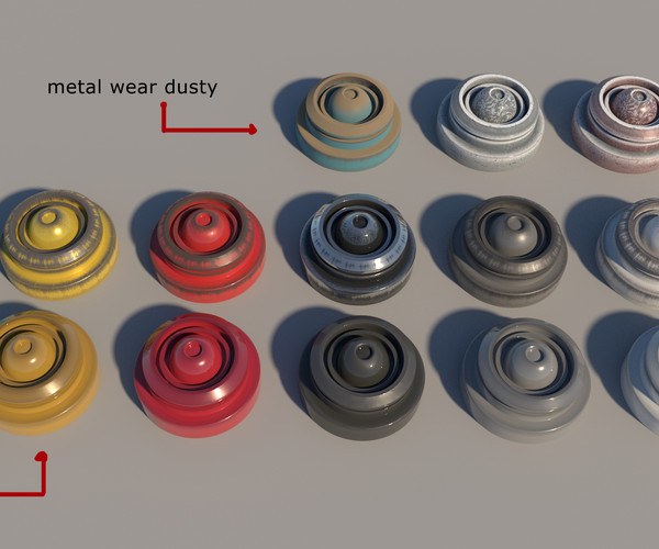 ArtStation - Procedural Shaders | Game Assets