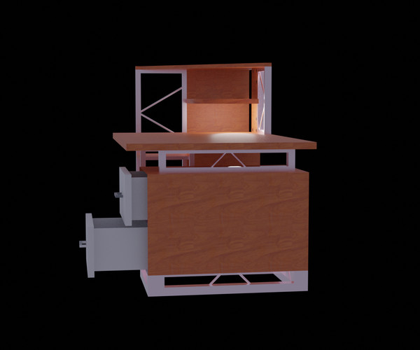 ArtStation - Wood Desk - With Textures and Materials | Resources