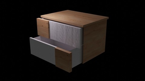 ArtStation - Wood Desk - With Textures and Materials | Resources