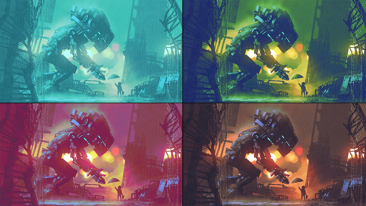 ArtStation - Color Variations - Photoshop Action | Artworks