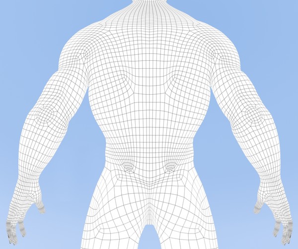 ArtStation - Male Base Mesh | Resources