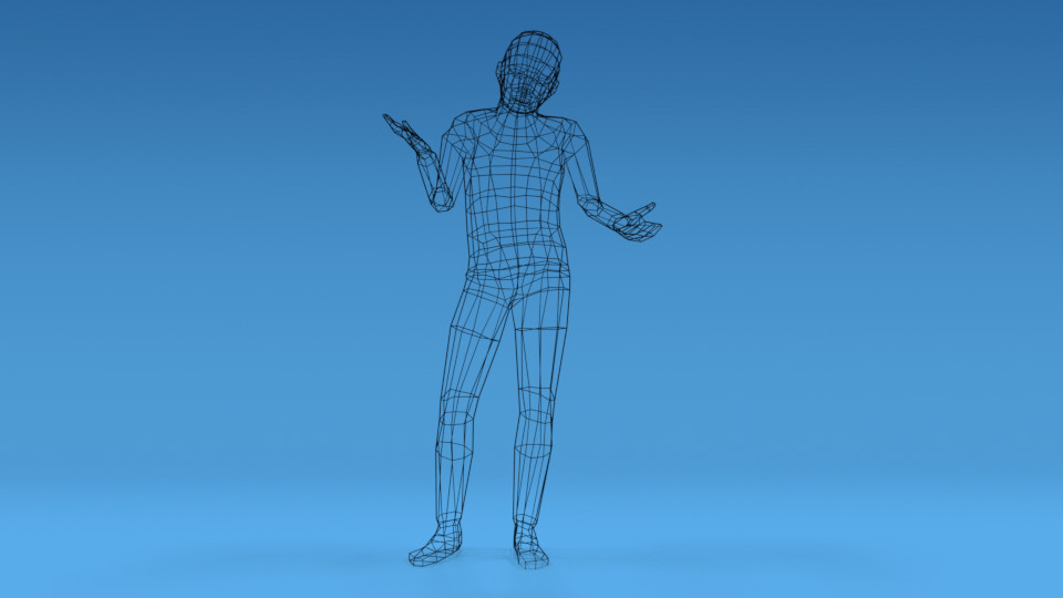 ArtStation - Low Poly Kid Whatever Pose | Resources