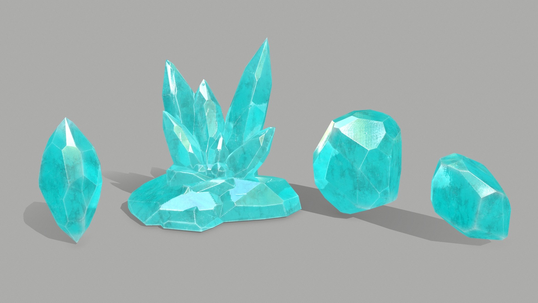 ArtStation - Crystal Set | Game Assets